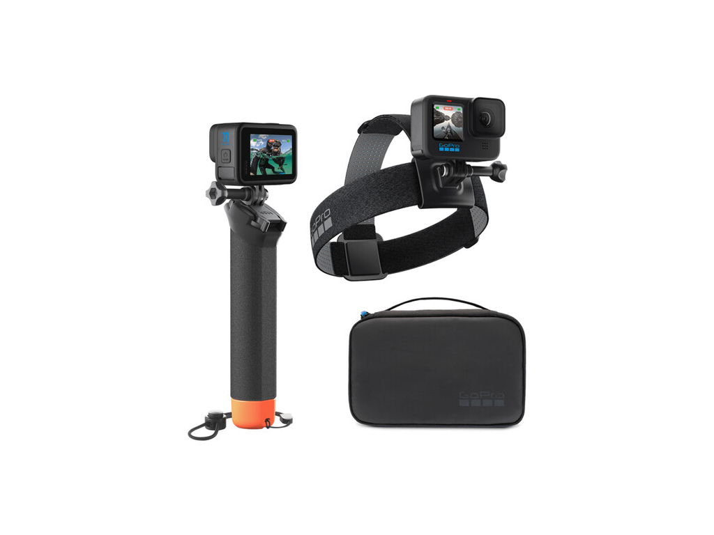 Kit Accesorii GoPro AdventureHandler, Head Strap, Clip mount, Case ...