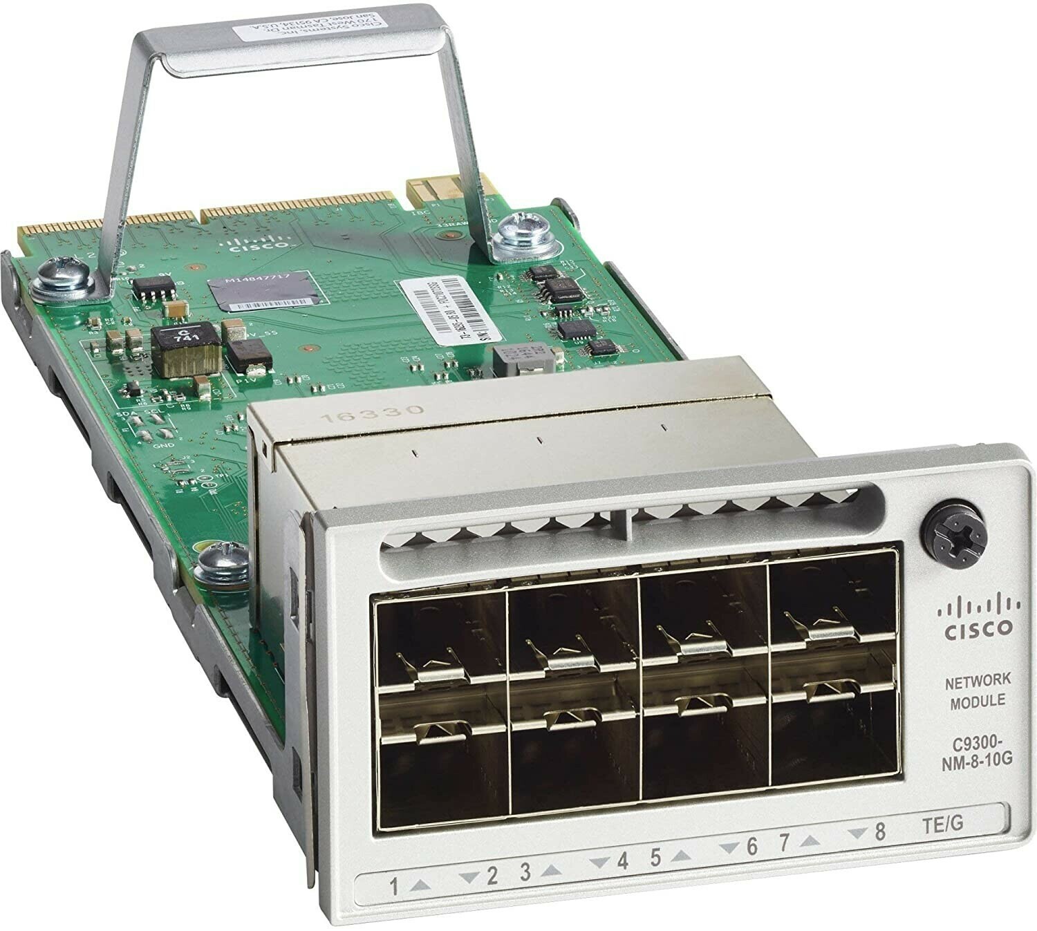 MODUL RETEA CISCO, Network MODULe, conector SFP+ x 2, 10 Gbps, "C9300 ...